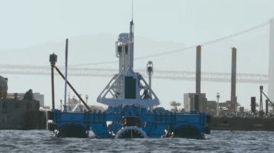 OCEAN CLEANUP LAUNCHES THE FIRST OCEAN-CLEANUP-SYSTEM