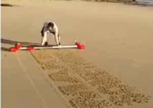 How this sand drawing machine can act as 3D printer