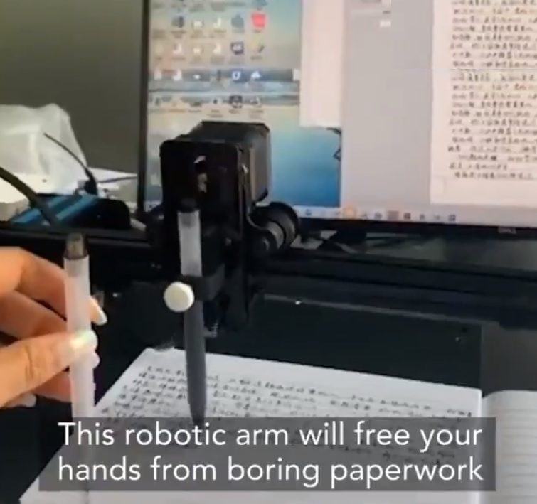 Powerful Features of New Robotic Writer machine Mimicking Human ...